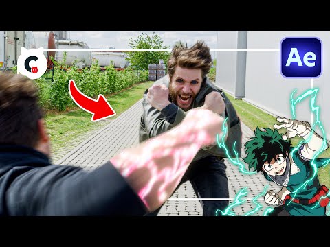 Anime Inspired SUPER PUNCH EFFECT (After Effects Tutorial)