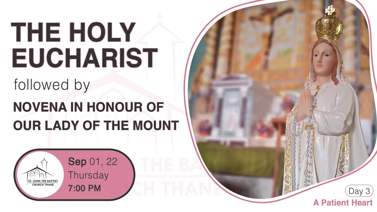 THE HOLY EUCHARIST (NOVENA - DAY 3) | Thursday, 01st September 2022 | 7 ...