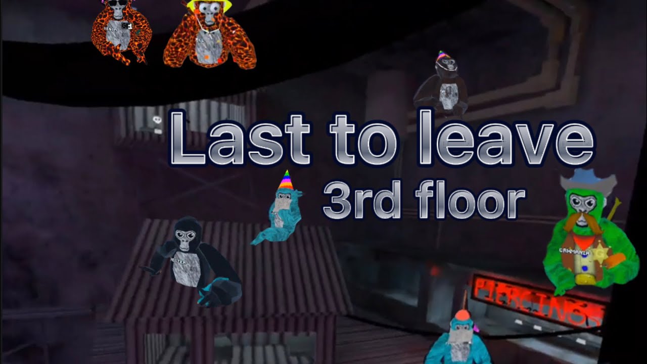LAST TO LEAVE 3RD FLOOR!!! - YouTube