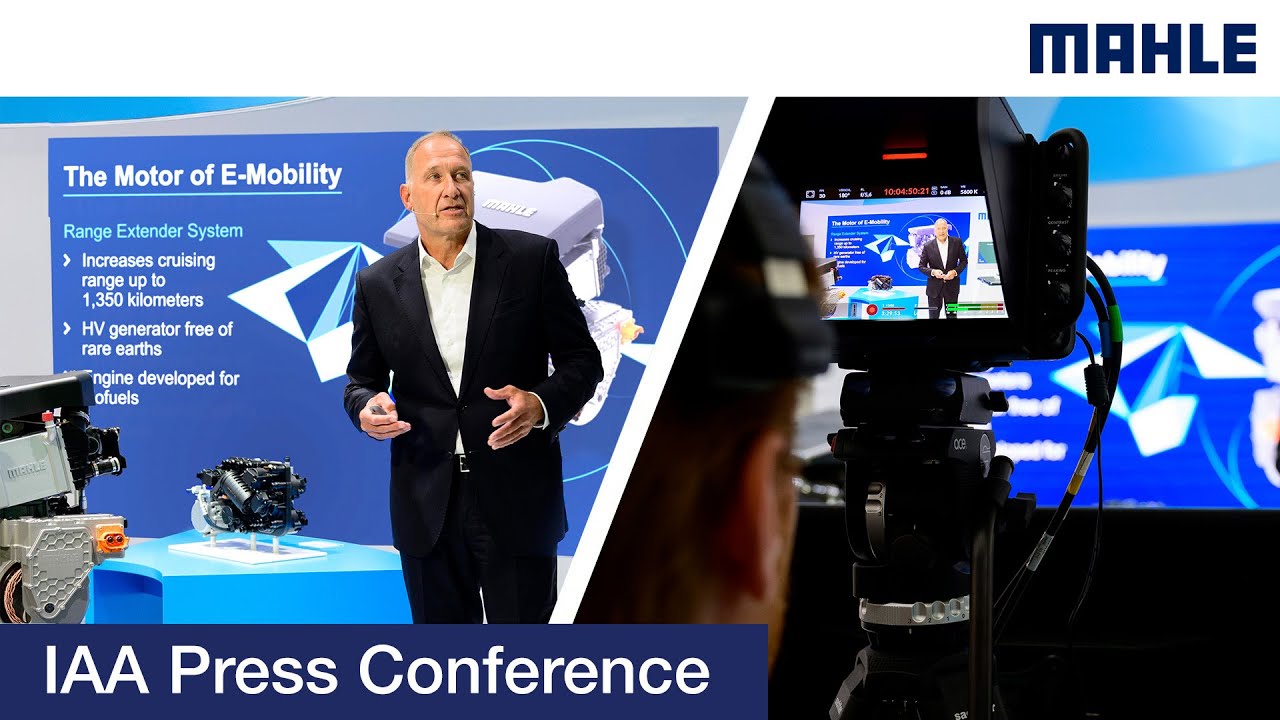 Press Conference with MAHLE CEO Arnd Franz | #IAAMobility 2025 - YouTube