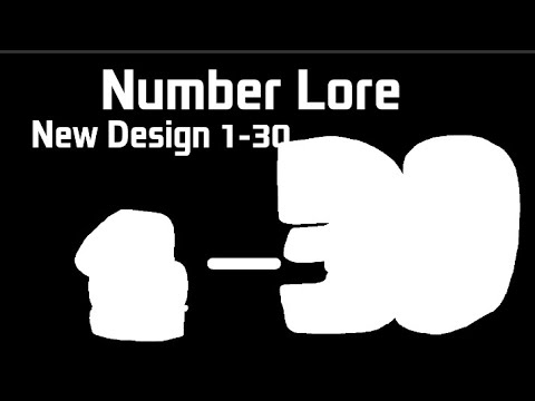 Number Lore | News Design 1-30 - YouTube