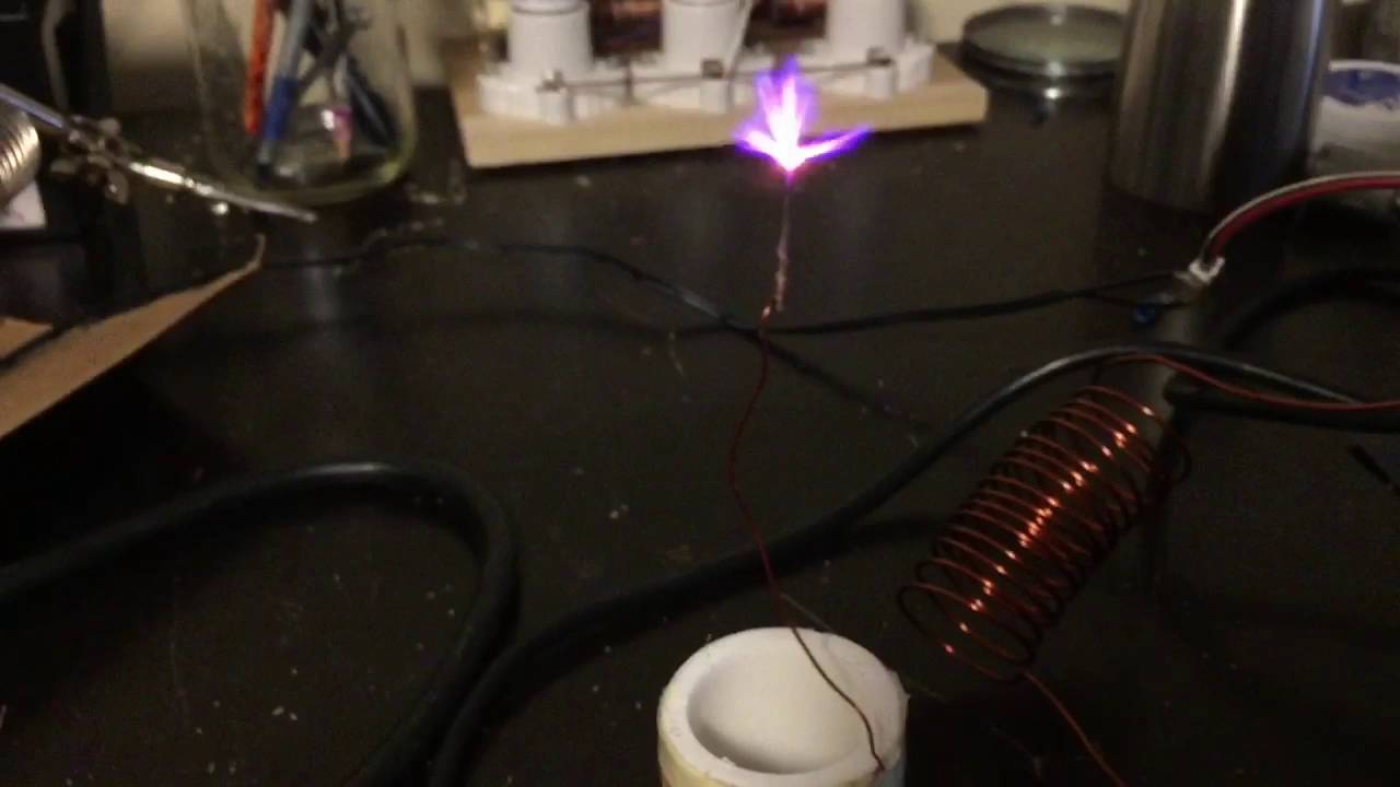 1 Transistor HF Mini Tesla Coil - YouTube