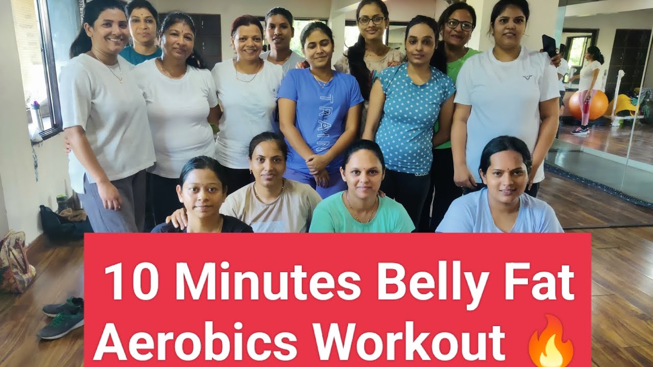 10 Minutes Belly Fat Workout | Aerobics| Daily ☝️ - YouTube