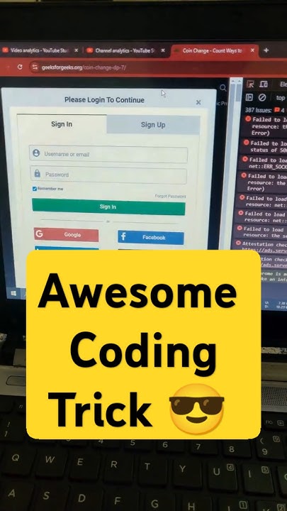 Coding TRICKS That Will Change Your Life Forever #css #coding #programming #shorts # ...
