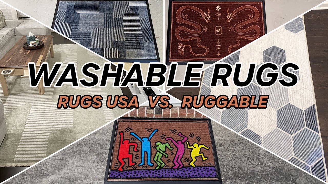 BEST Machine Washable Rugs & Doormats | Ruggable vs RugsUSA | 1 Year ...