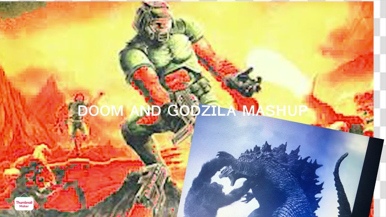 Godzilla and Classic Doom mashup - YouTube