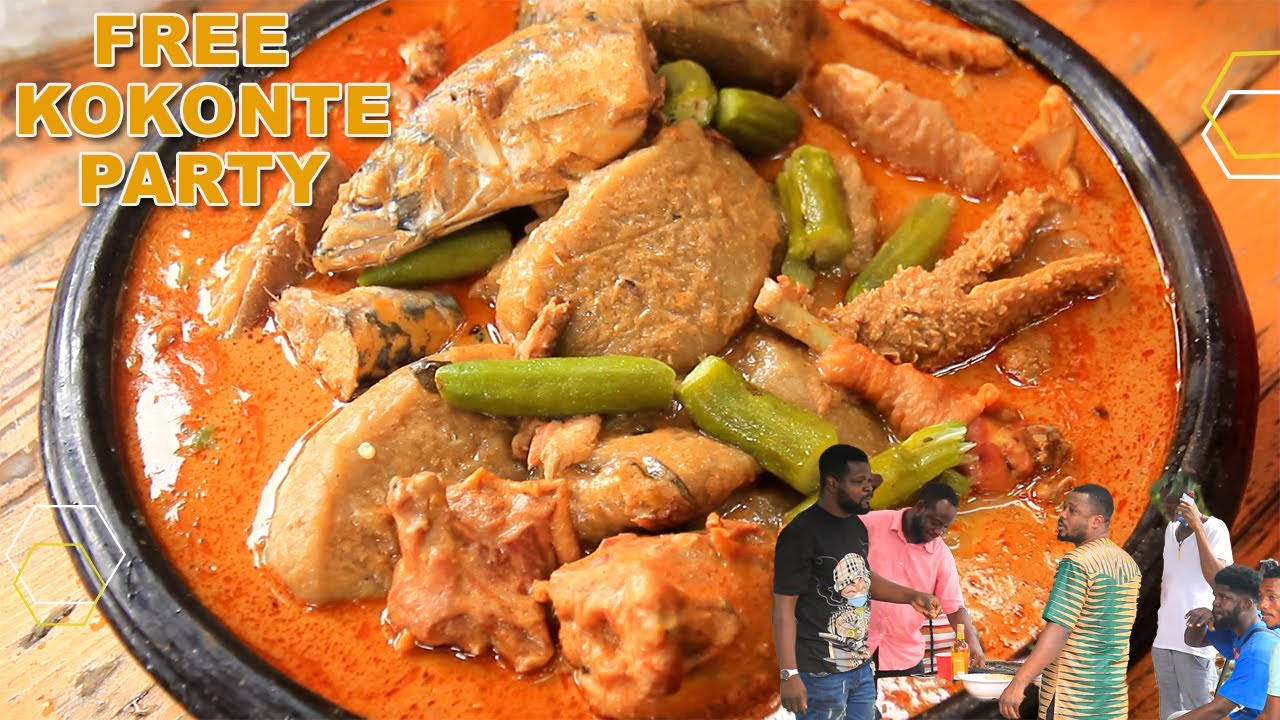 OMG!!!! The Free Kokonte Party At Akoba Foods Gh Was Lit, And We Had ...