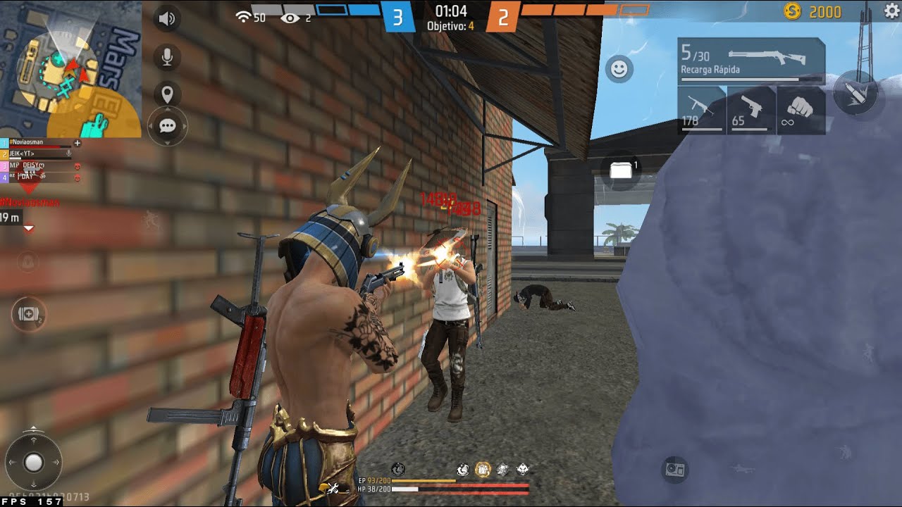 ¡JEIK YT sorprendí a todos con unos TIROS Free Fire! - YouTube