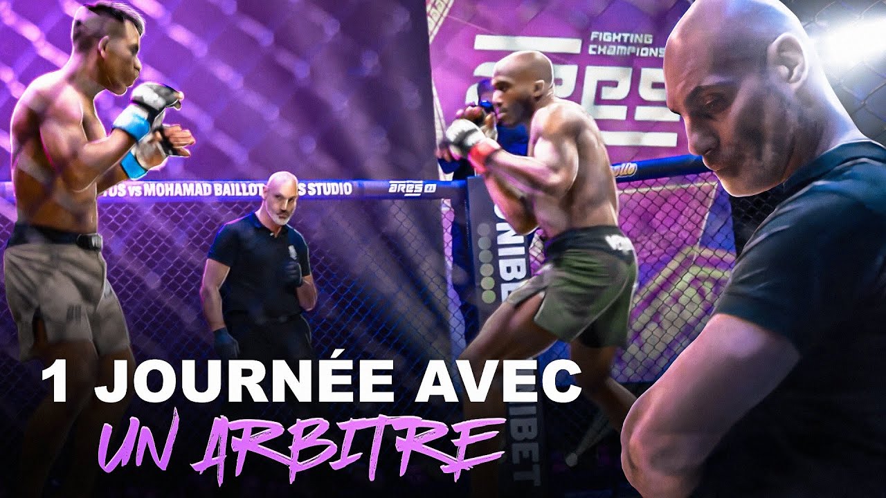 1 Journée avec un Arbitre de MMA ! (ft. Loic Pora à l'ARES) - YouTube