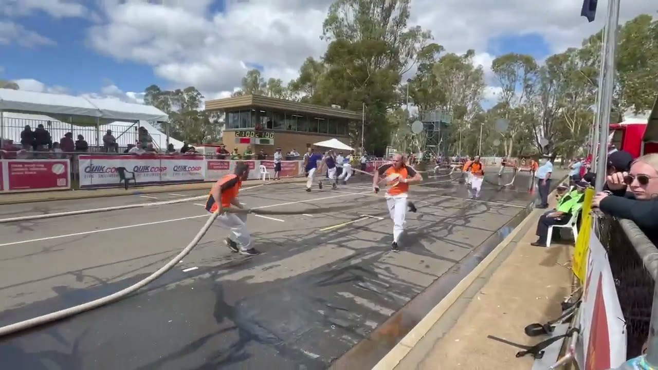 CFA Firefighter Running - event 3 - YouTube