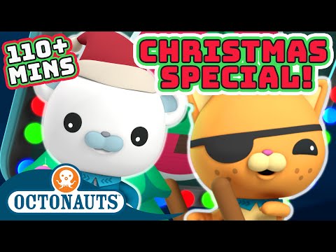 ​@Octonauts - Happy Holidays! 🎄 | 110 mins+ | Cartoons for Kids | Underwater Sea Education