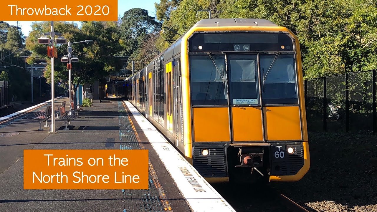 Transport for Sydney Vlog 314: Trains on the North Shore Line ...