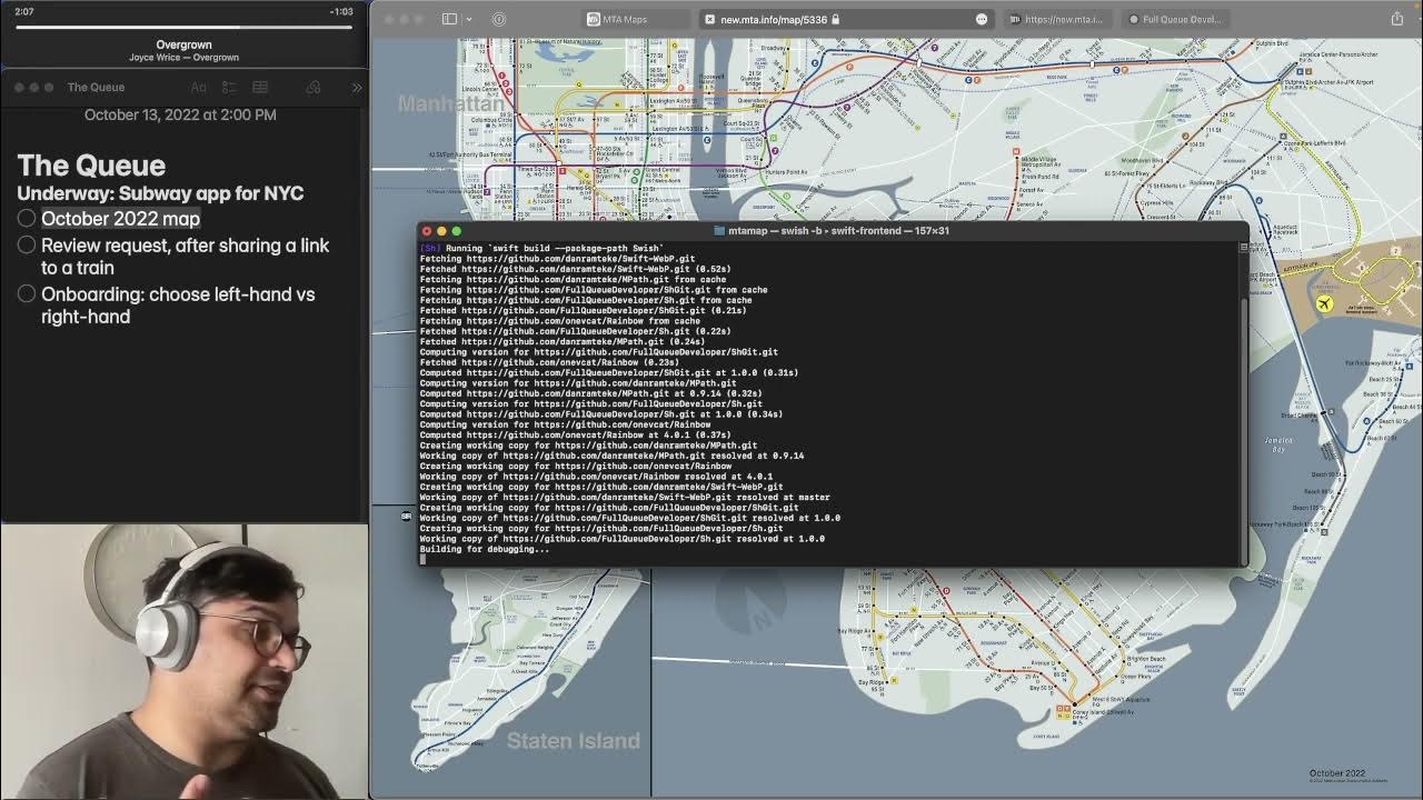 💜 Underway: Subway app for NYC #swift #Xcode #nyc #subway - YouTube