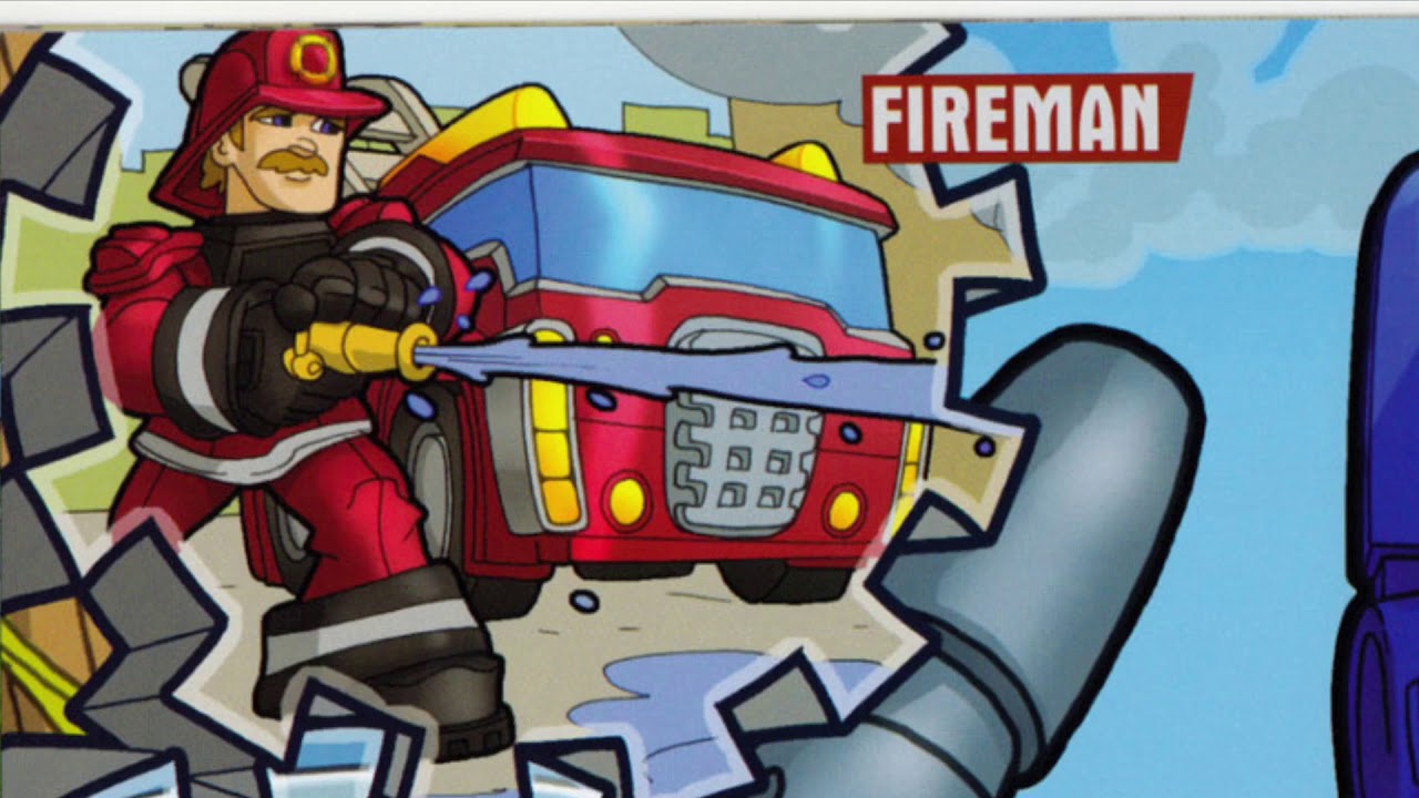 The Early Design of Cody Burns in Transformers Rescue Bots - YouTube