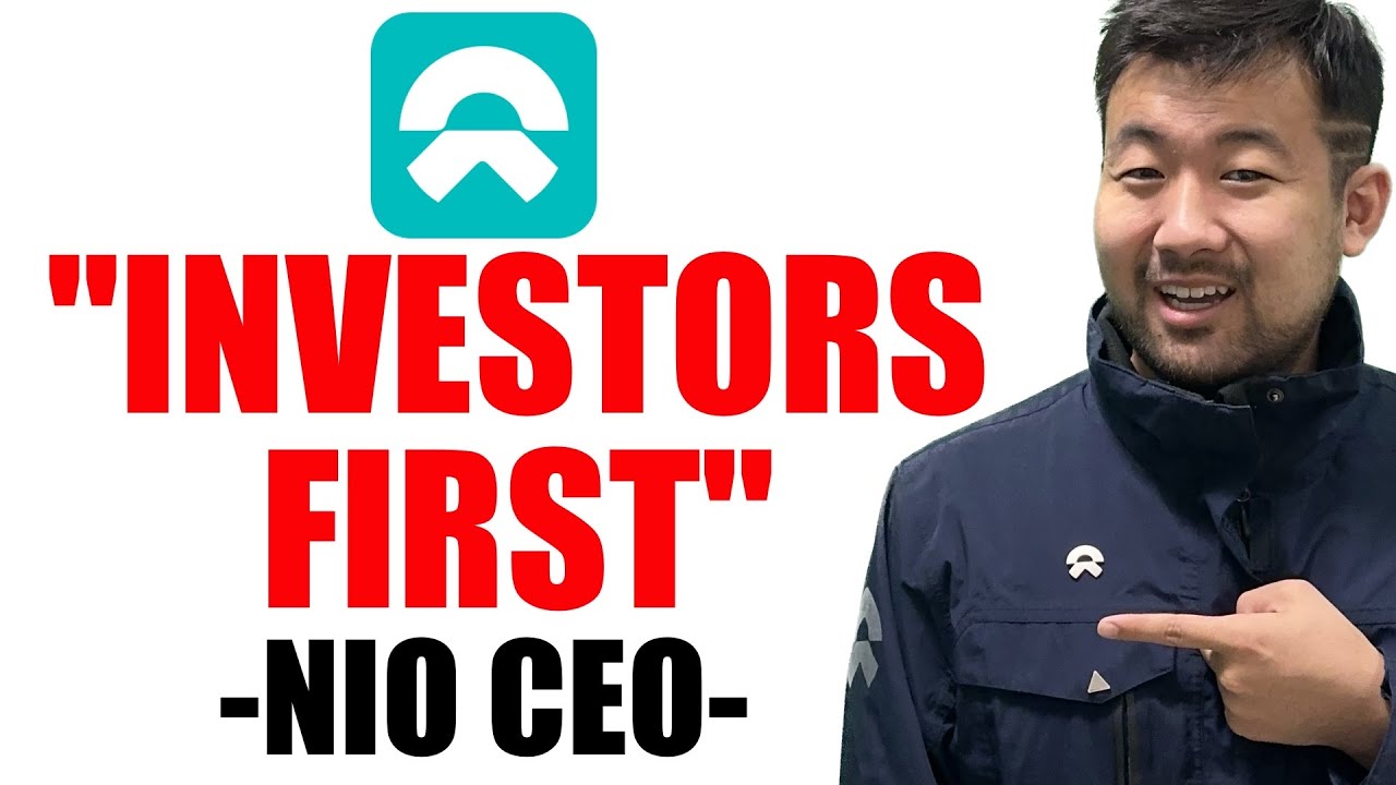 NIO STOCK BREAKING NEWS From CEO & President - YouTube