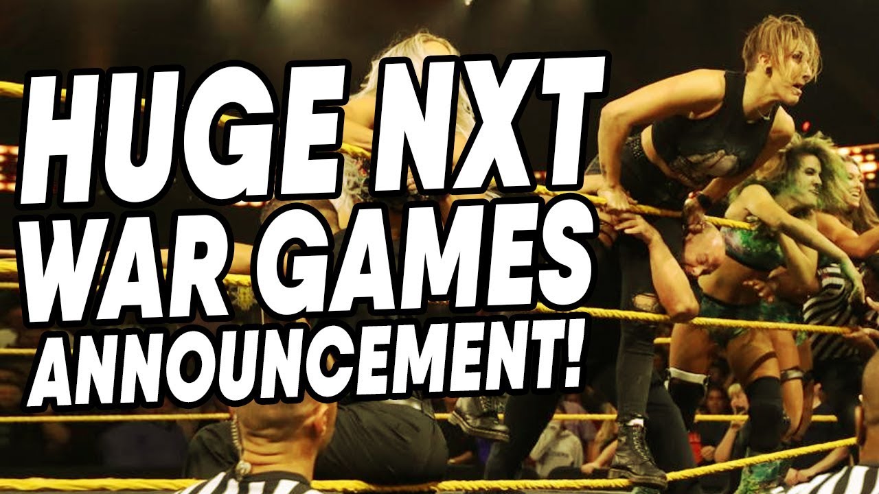 HUGE WWE NXT TakeOver: War Games Match Announced! WWE NXT Oct. 30, 2019 ...
