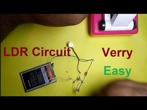 Make a Day/Night Auto ON OFF Light Circuit with bc547 - YouTube