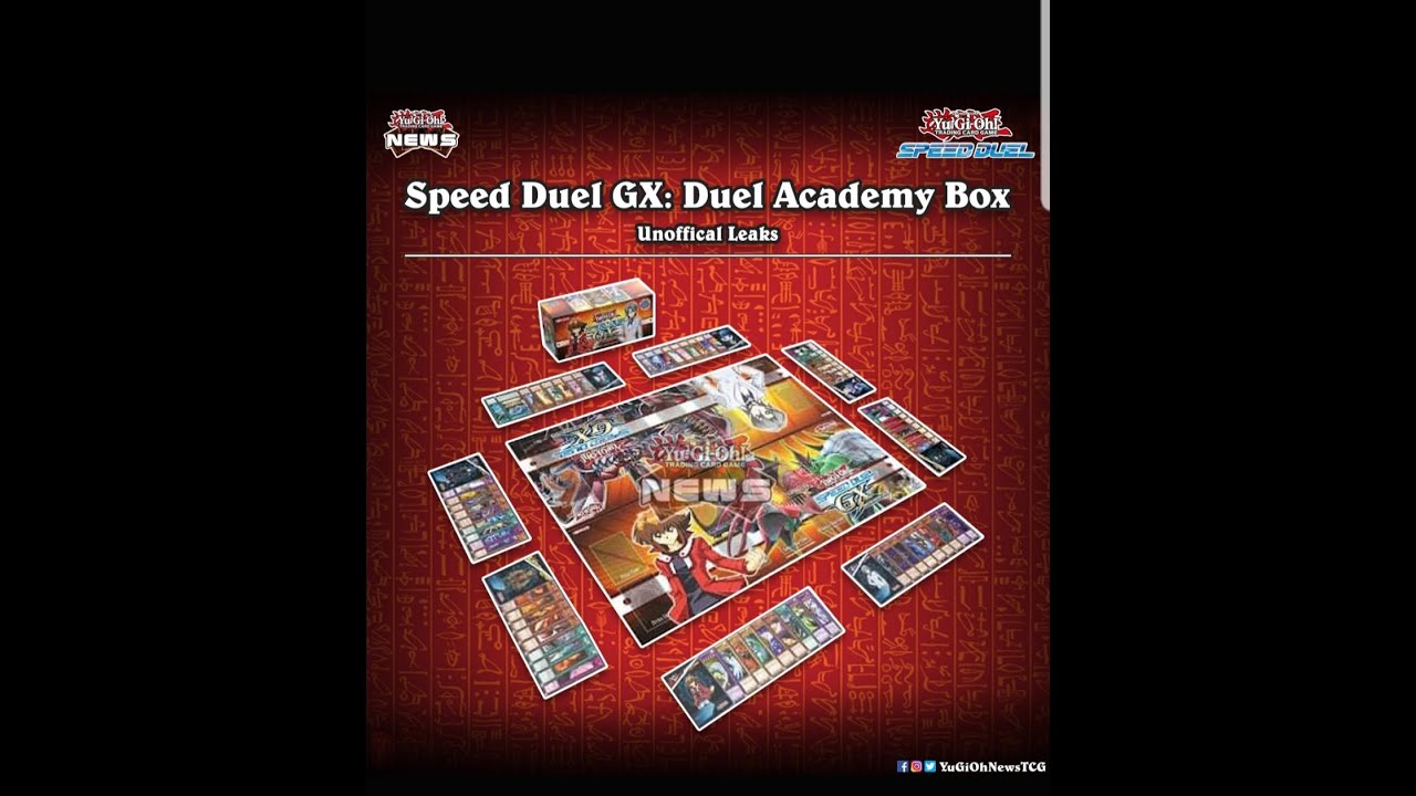 GX Box leaks!!! Speed Duels!!! Yu-Gi-Oh!!! - YouTube