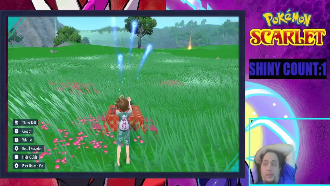 Pokemon Scarlet/Violet shiny hunting "LETS GO" - YouTube