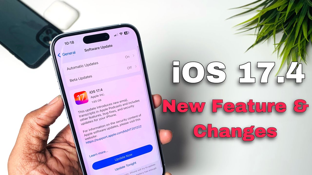 iOS 17.4 Stable Software Update Released | New Features & Changes - YouTube