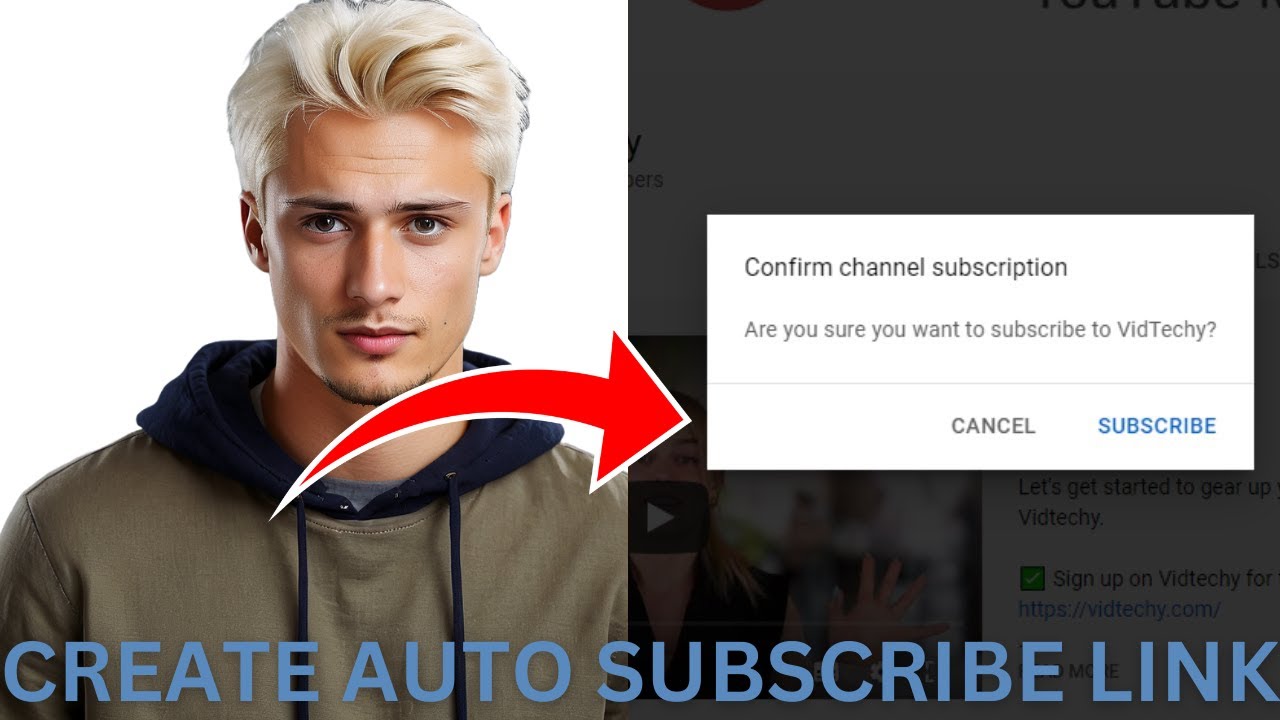 Create A Youtube Channel Auto Subscribe Link in 2024 (Step-By-Step ...