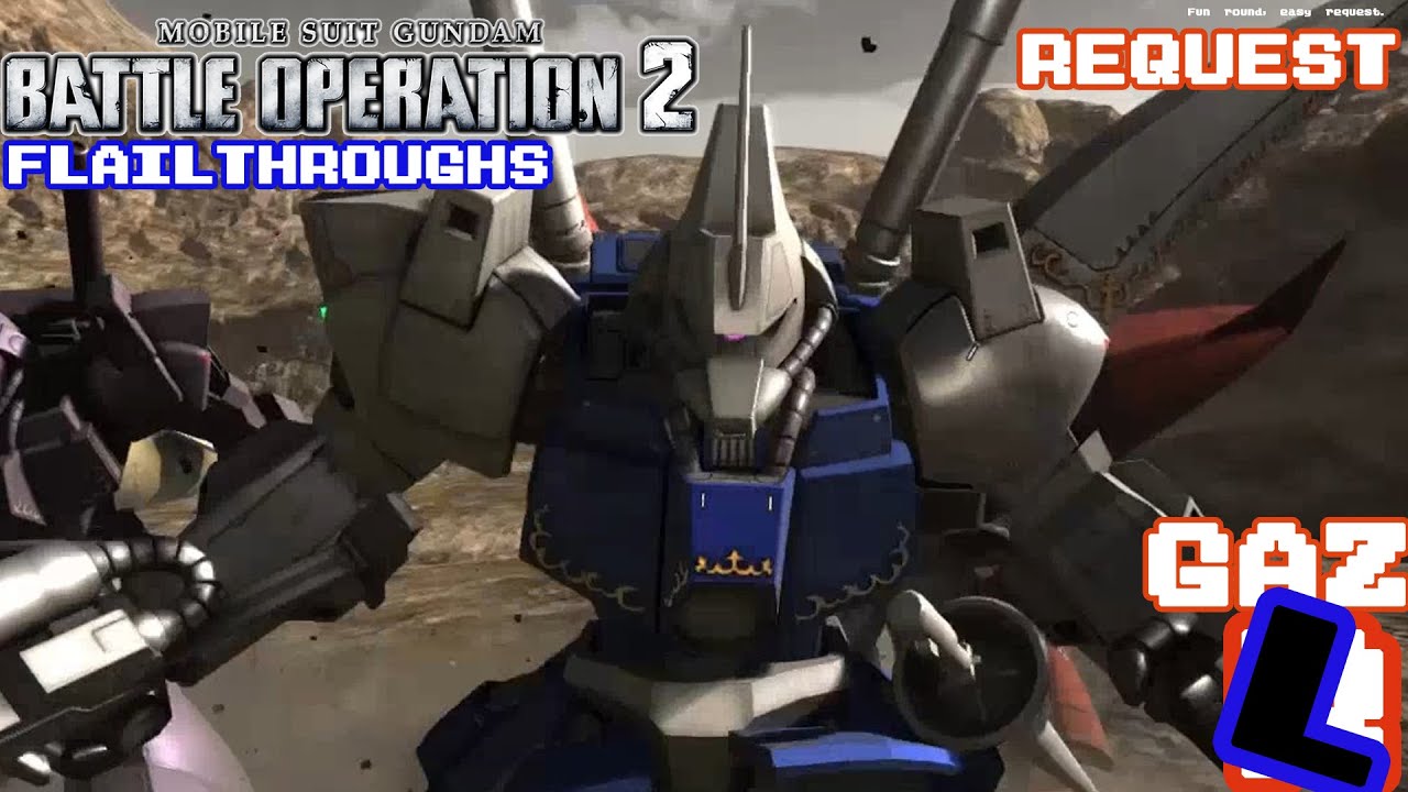 Gundam Battle Operation 2 Request: AMX-117L Gaz-L In AMX-117R Gaz-R ...