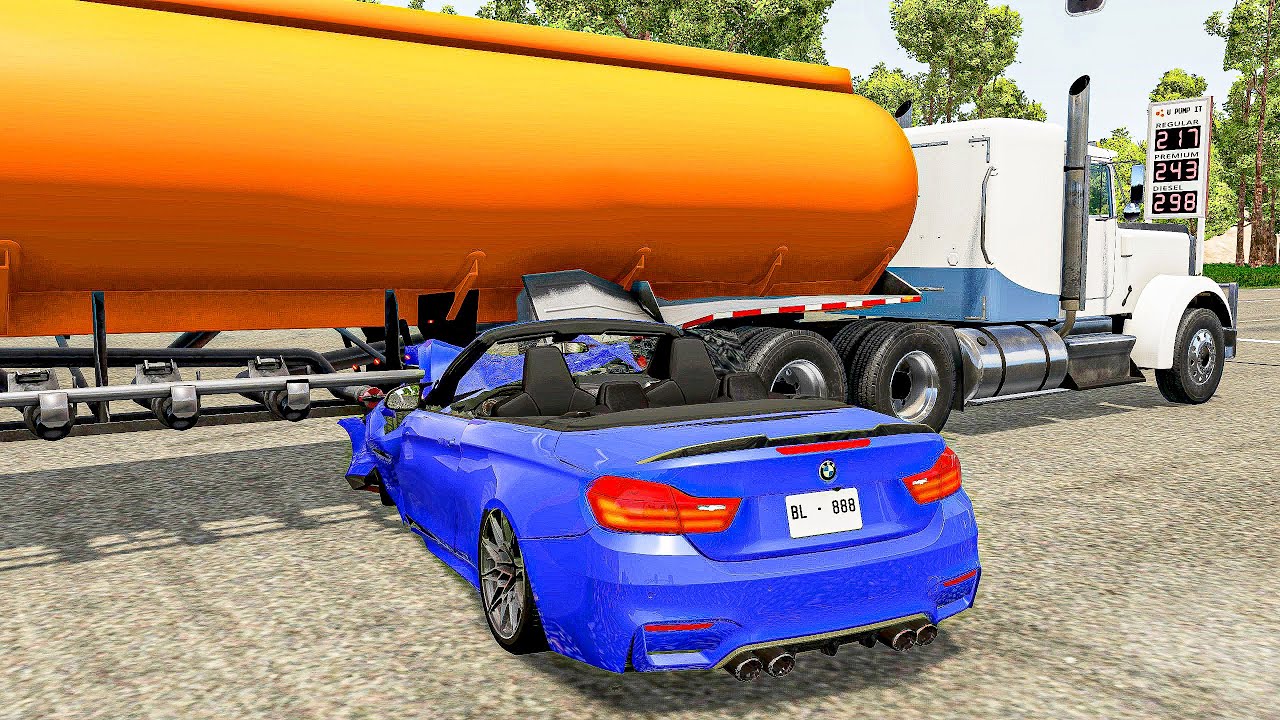 Luxury & Super and Hyper Car Crashes Compilation #62 - BeamNG Drive ...