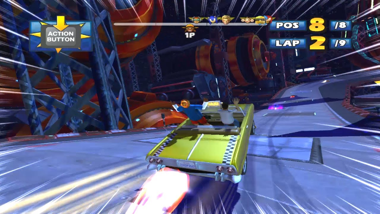 BD JOE Turbine Loop 9 Laps Expert (Request) Sonic & Sega All-Stars ...
