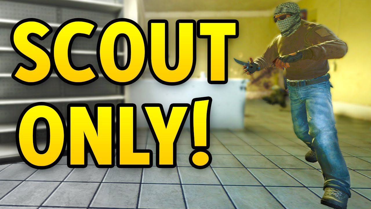 SCOUT ONLY CS GO COMPETITIVE - FULL SUB GAME - YouTube