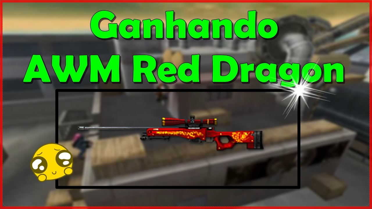 [CF] Ganhando AWM Red Dragon com 5 cxs ! - YouTube