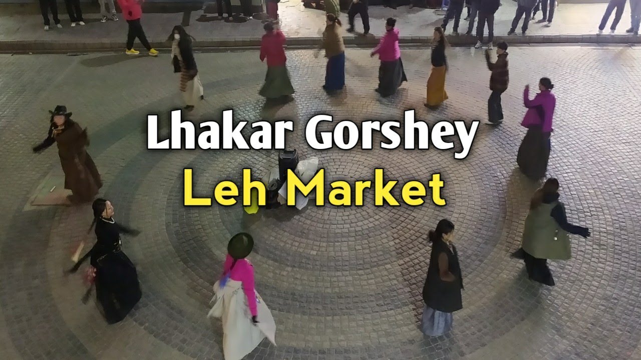 Lhakar Gorshey in -7° Temperature || Main Market Leh #lhakargorshey # ...