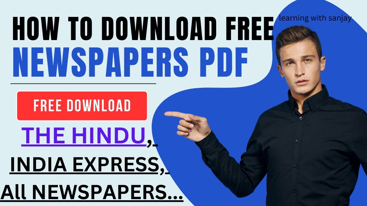 How to Download The Hindu and Indian Express Newspaper Free HD PDF ...