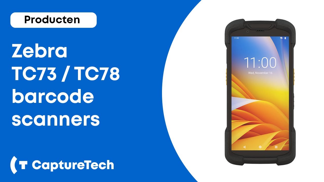 Zebra TC73 / TC78 barcode scanners - YouTube