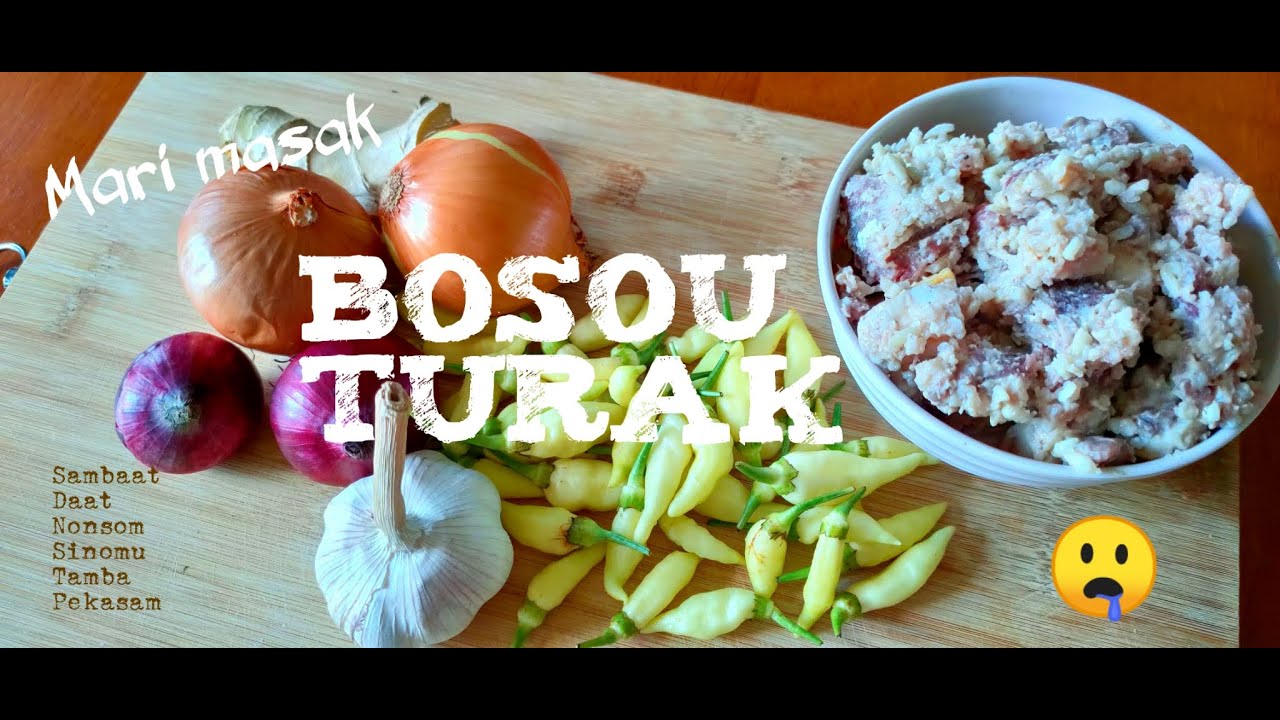Cara masak Bosou Turak@Bakas paling senang dan konfom sadap! - YouTube
