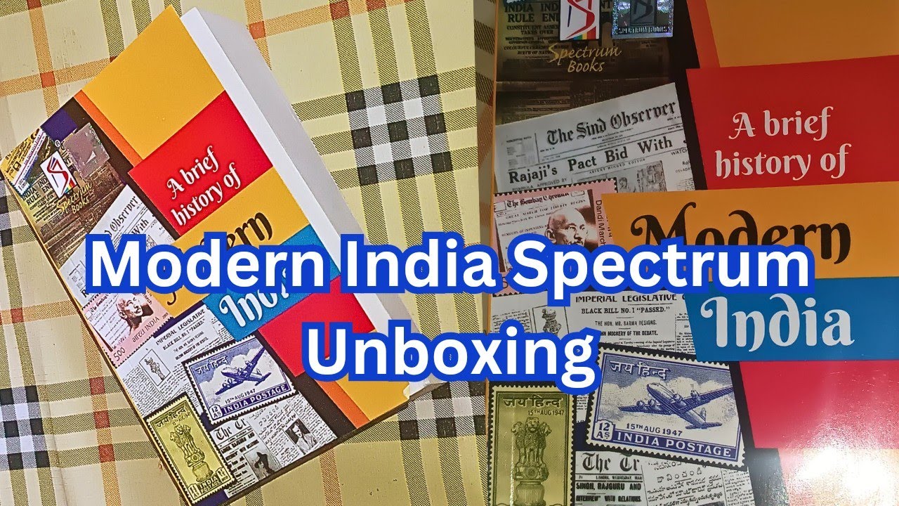 Spectrum Modern India latest edition unboxing #upscbook - YouTube