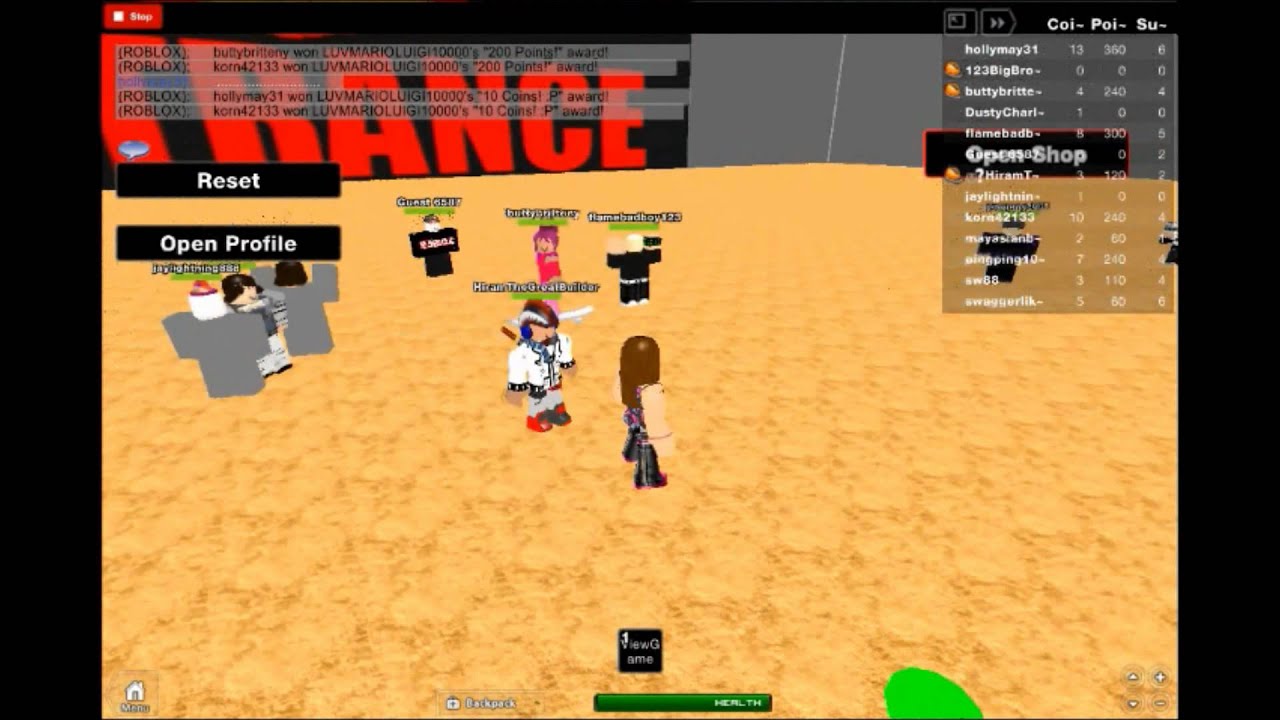 Game play at survive the lava wave! - YouTube