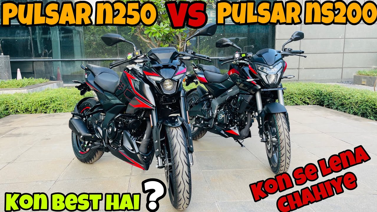 Finally 2024 Bajaj Pulsar N250 New Model Vs Bajaj Pulsar NS200 Detailed ...