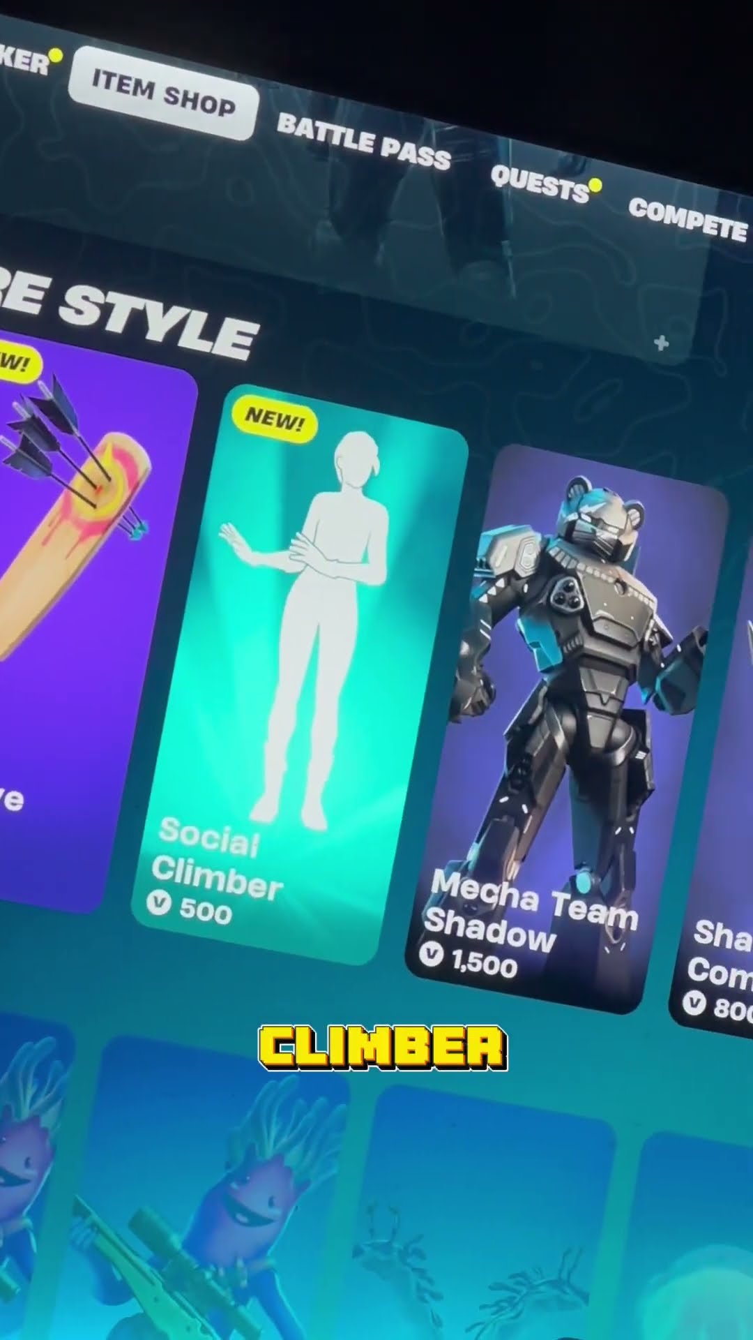 Fortnite SIGNATURE STYLES Item Shop! - YouTube