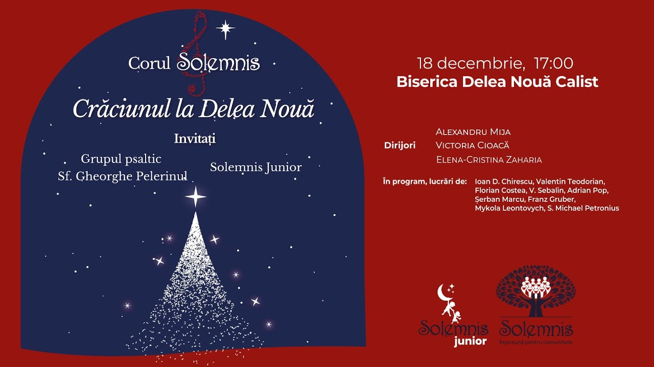 Crăciunul la Delea Nouă - Corul Solemnis - YouTube