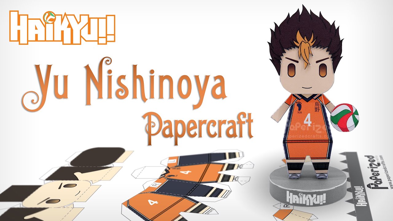 Haikyuu!!: Yu Nishinoya Paperized - YouTube