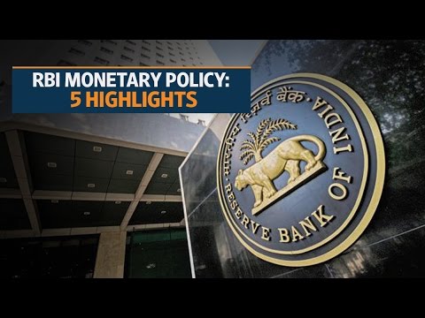 RBI monetary policy: 5 highlights
