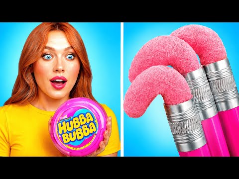Cool Hacks for Students!💡 Easy Paper & Cardboard DIY Tips by 123GO!GOLD