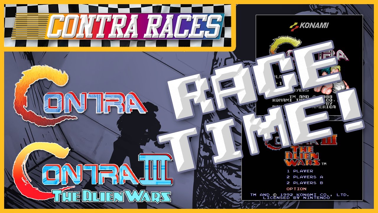 🏁 Contra [NES] Knockout + Contra 3 [SNES] Head-to-head - RACE TIME ...