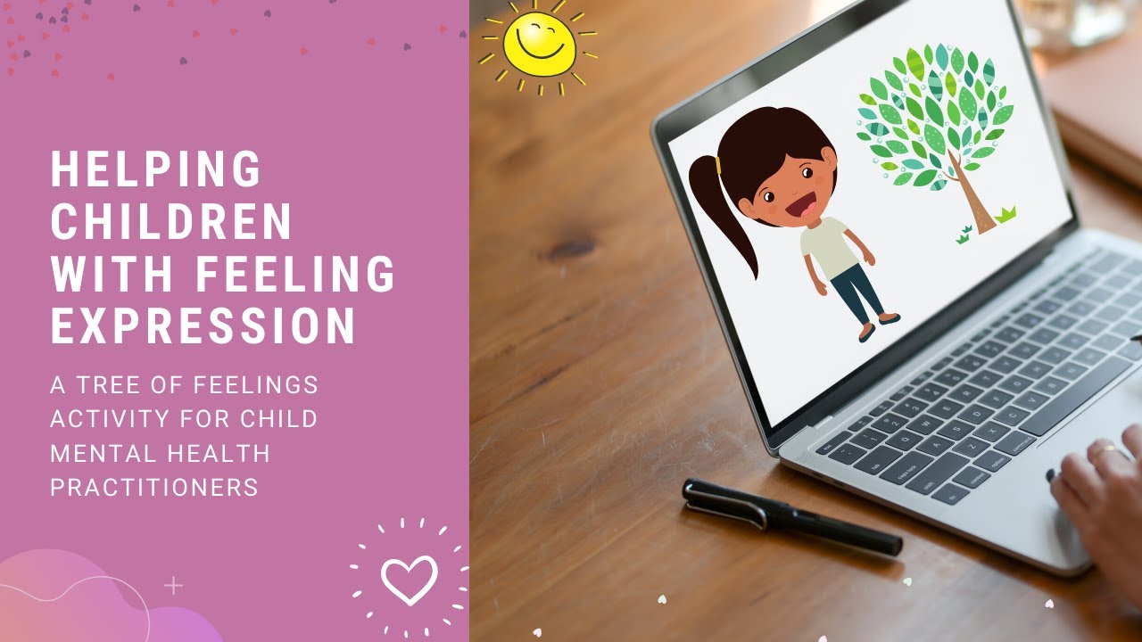 Play therapy activity for older children: A tree of feelings - YouTube