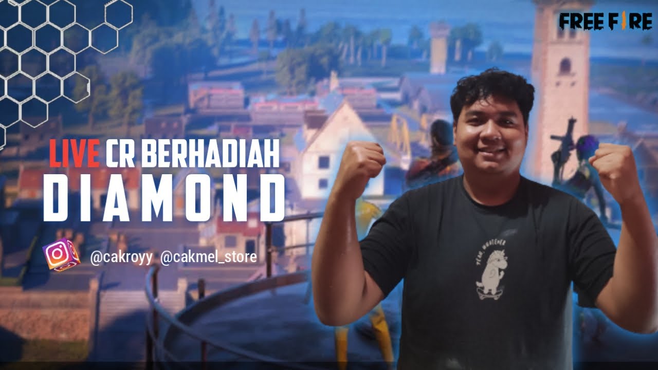 LIVE CR BERHADIAH DM FF YUU IKUTAN!!HADIAH LANGSUNG KIRIM GAES!! - YouTube