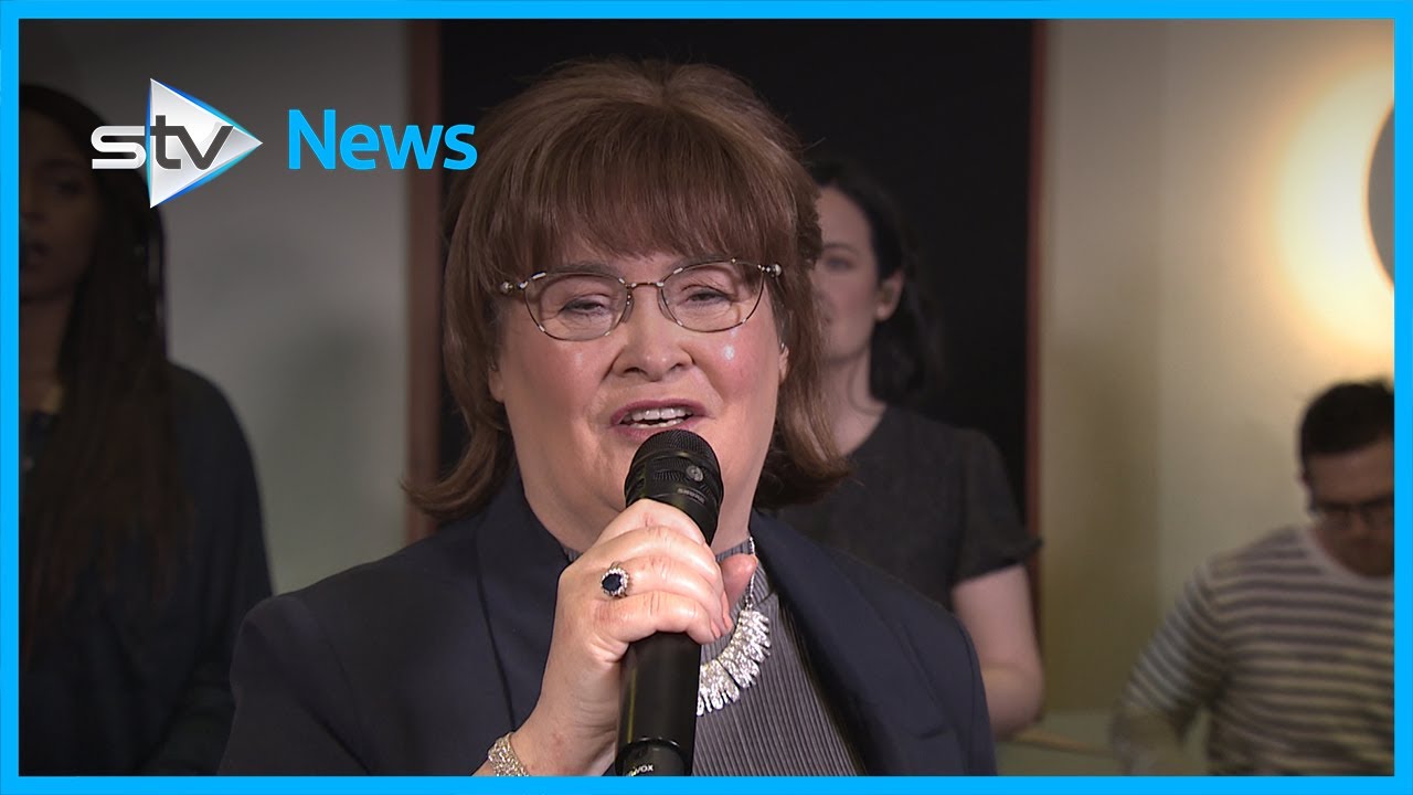 Ten Tour: Susan Boyle gears up for first show in six years - YouTube