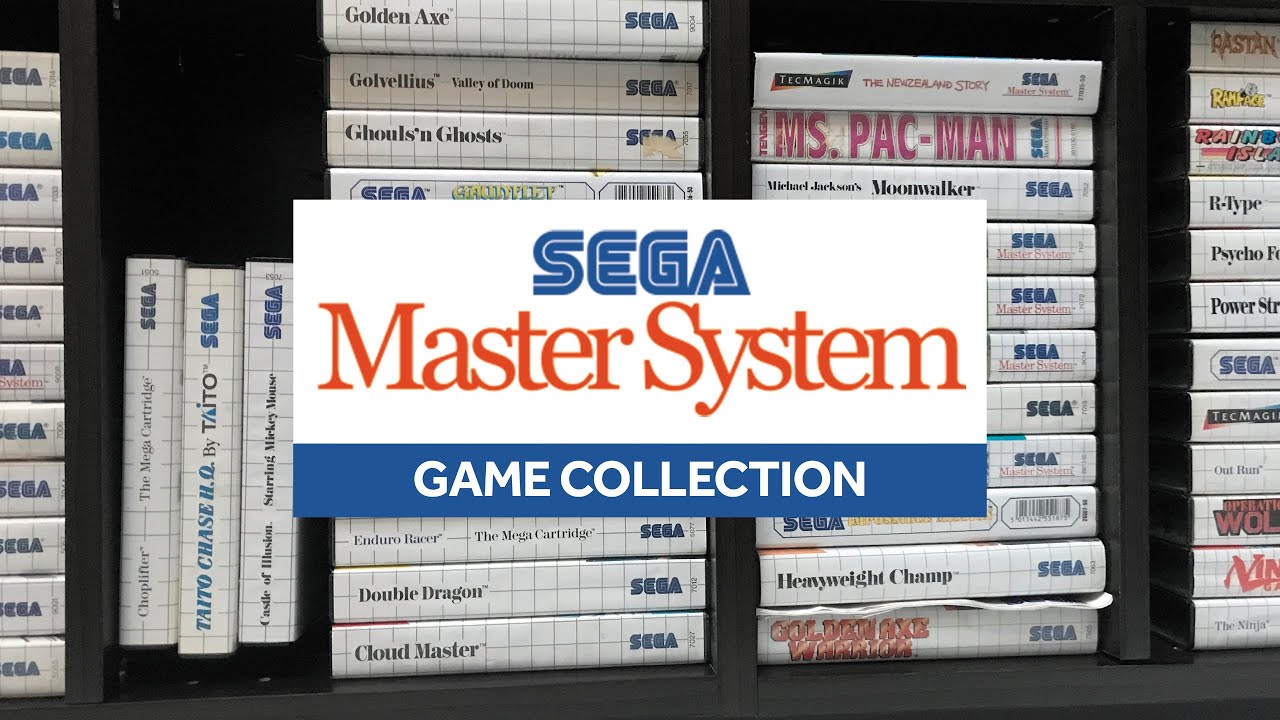 SEGA Master System: Video Game Collection - YouTube