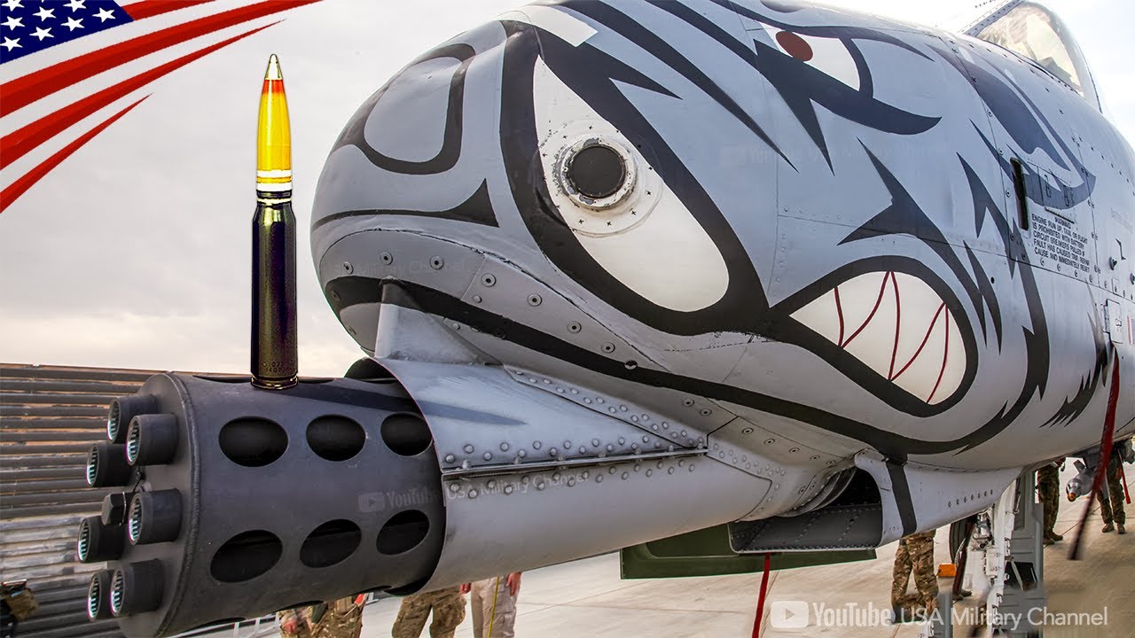 A-10 Warthogs Live-Fire Training with Awesome Accuracy - YouTube