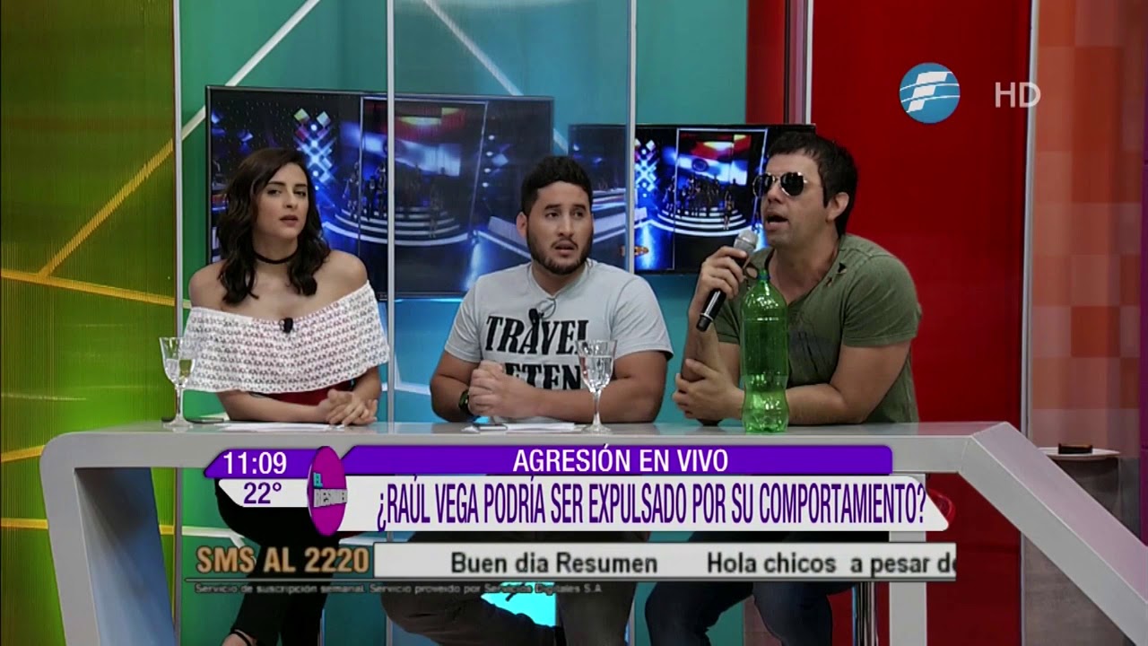 ¿Raúl Vega podría ser expulsado del #BCPY107 por lanzar una botella al ...