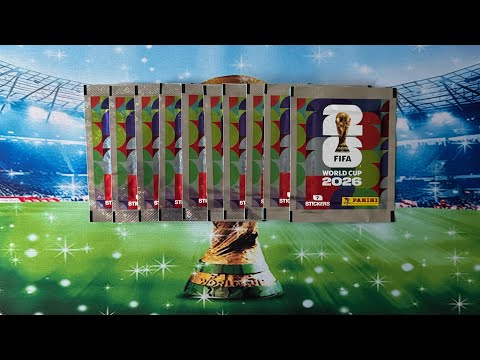 Fifa World Cup 2026 Panini Sticker Album / 10 Paket Açılış #3